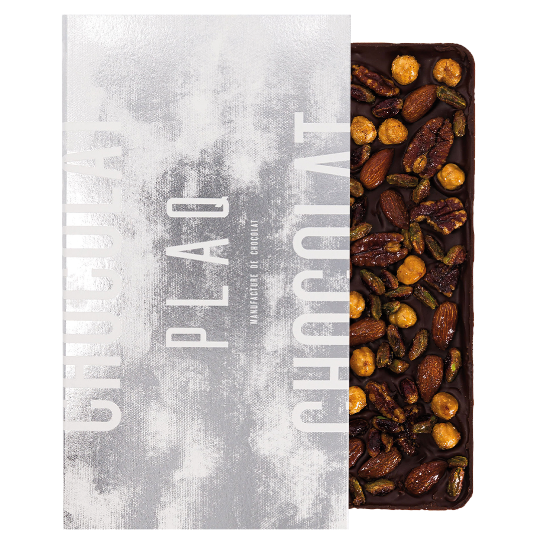 Tablette Mendiants | PLAQ Chocolat