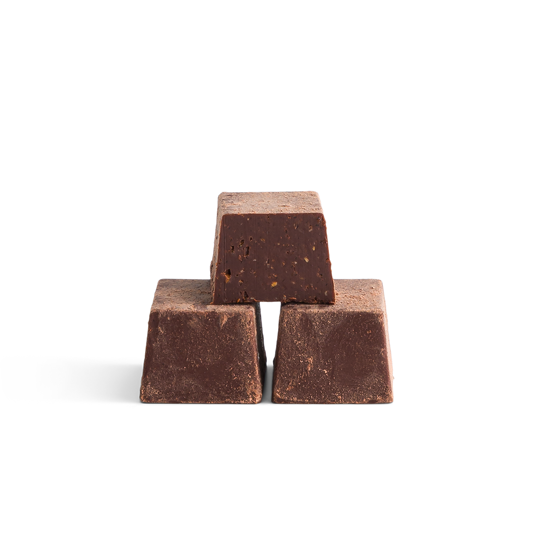 Bonbons chocolat noir fondant noisettes | PLAQ Chocolat