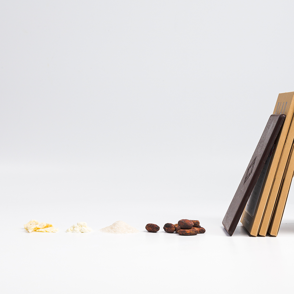 Tablette de chocolat au lait de vache 46% | PLAQ Chocolat